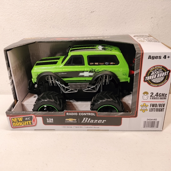 New Bright | Toys | New Bright Rc Radio Control Chevrolet Blazer Lifted ...